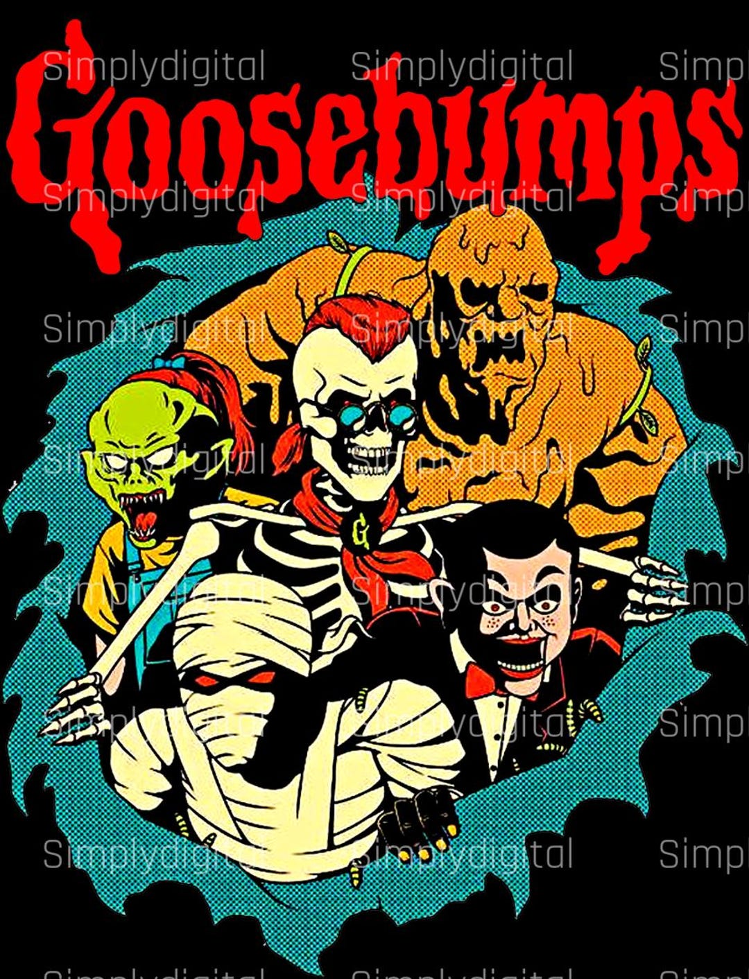 Goosebumps PNG - Etsy