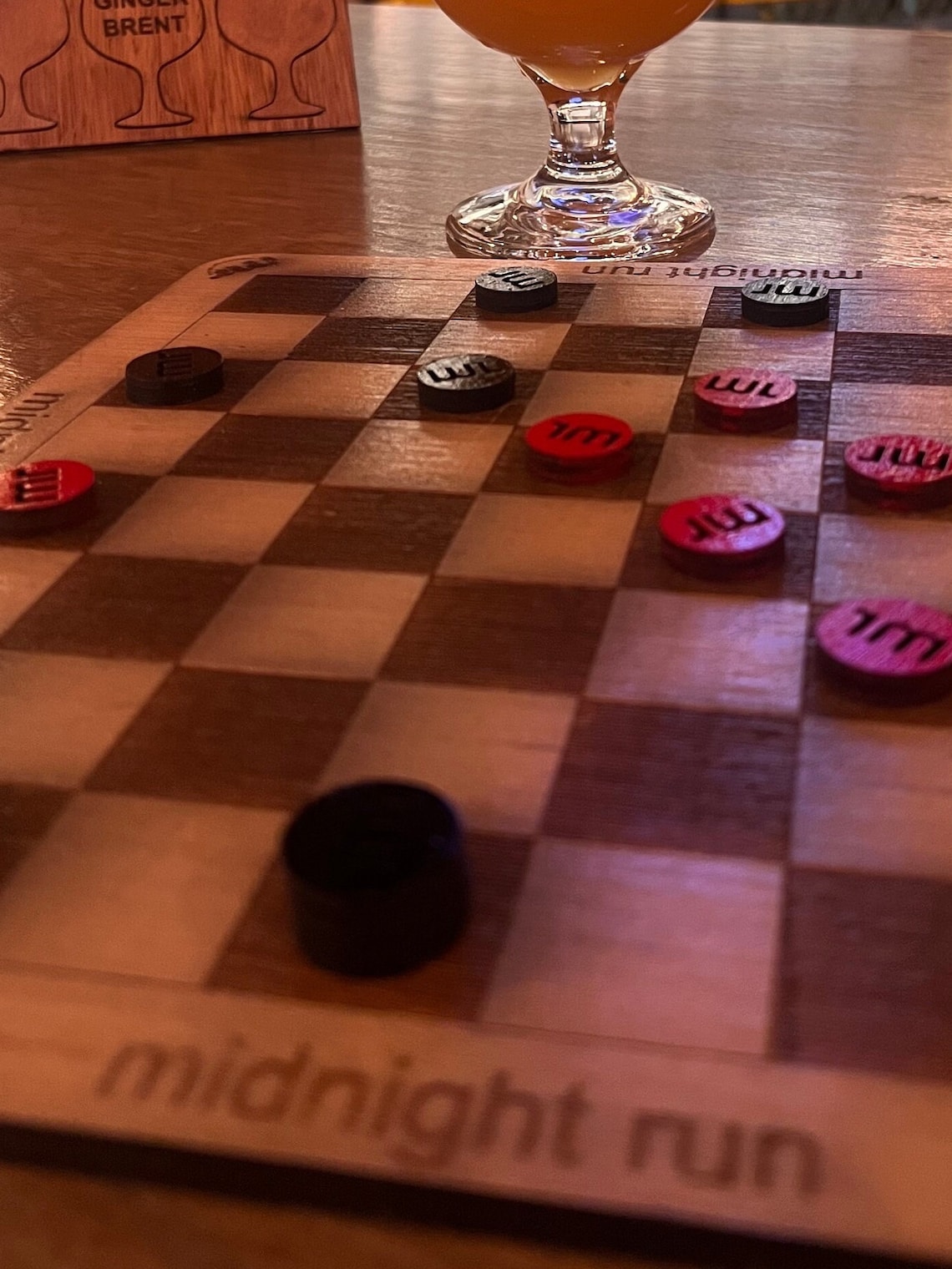 Personalized Checkers Board - Board Games! - Etsy