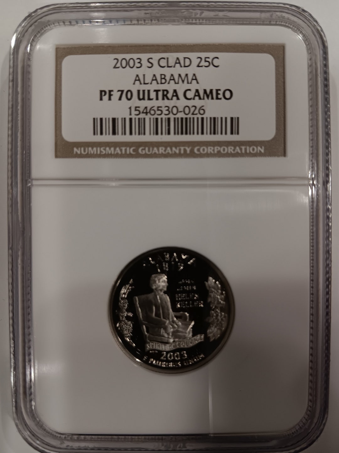2003-S Alabama Clad Quarter in NGS PF70 Ultra Cameo - Etsy