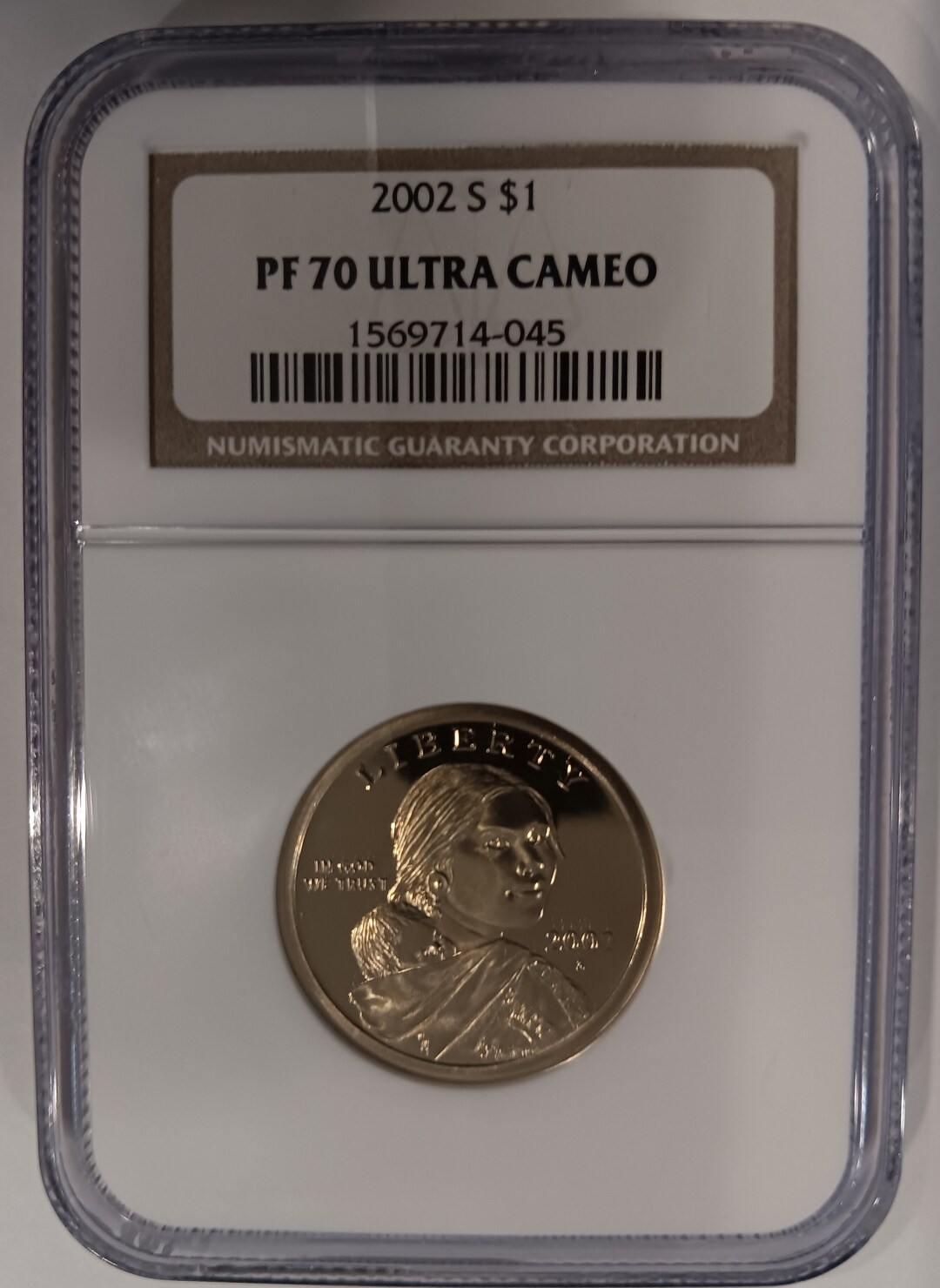 2002-S 1 Dollar Sacagawea Coin in NGS PF70 Ultra Cameo - Etsy