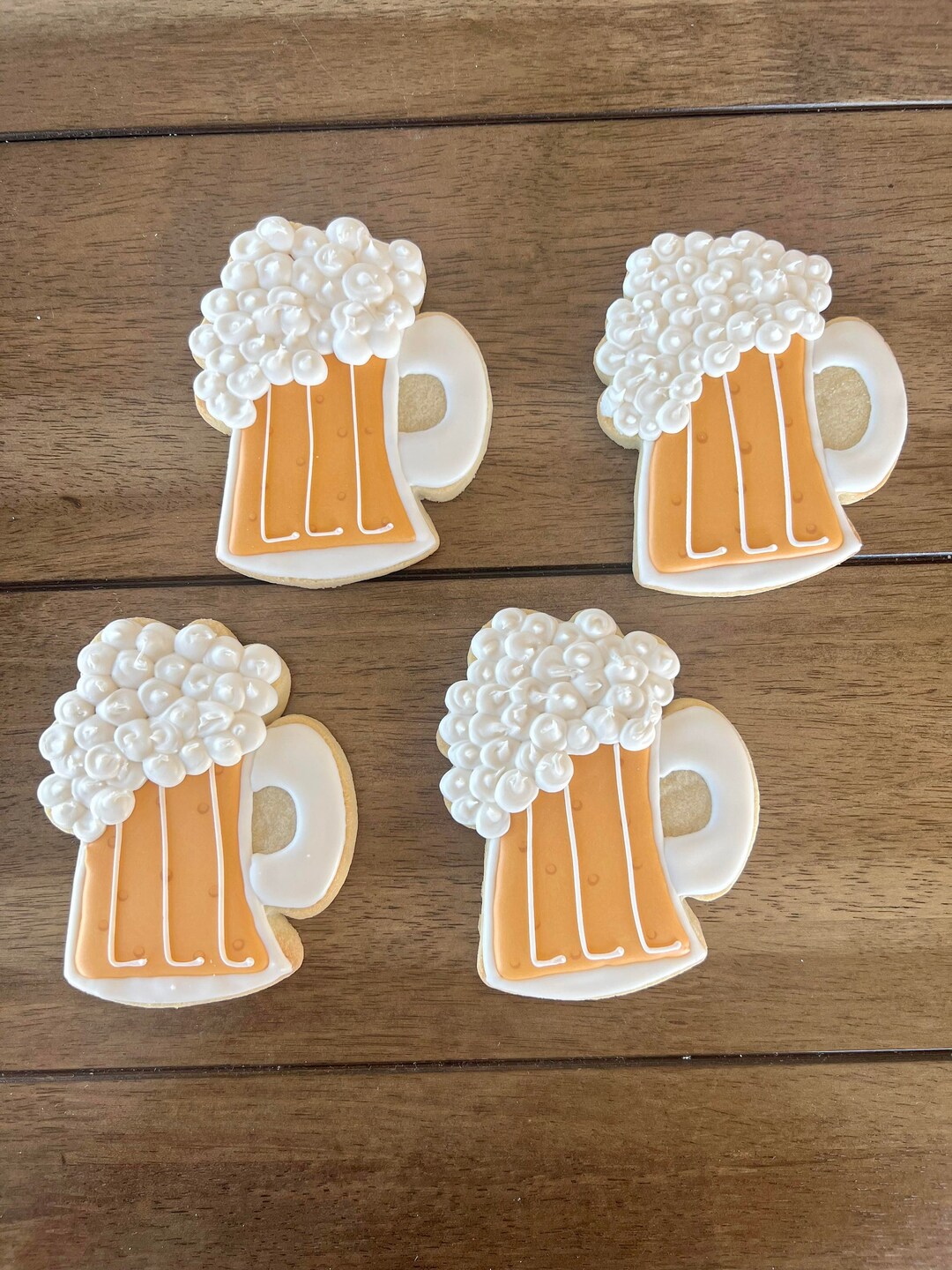 Beer Mug Sugar Cookies, Birthday Cookies, Party Favor Cookies, Bachelor ...