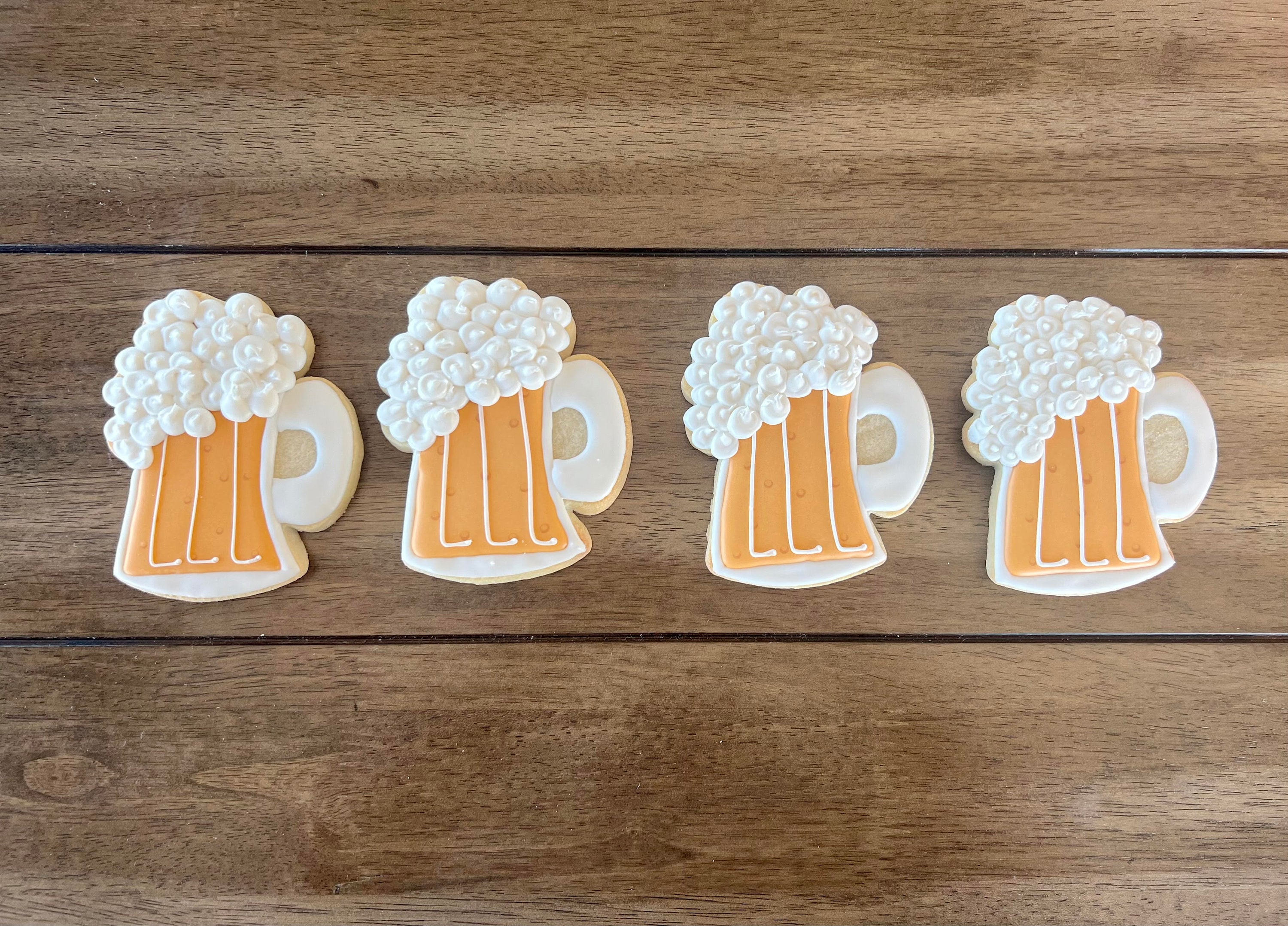 Beer Mug Sugar Cookies, Birthday Cookies, Party Favor Cookies, Bachelor ...