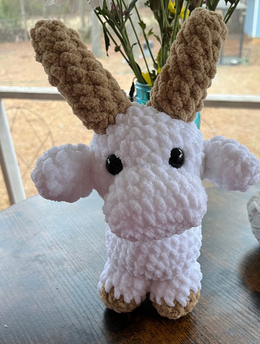 PREORDER Crocheted Goat - Etsy