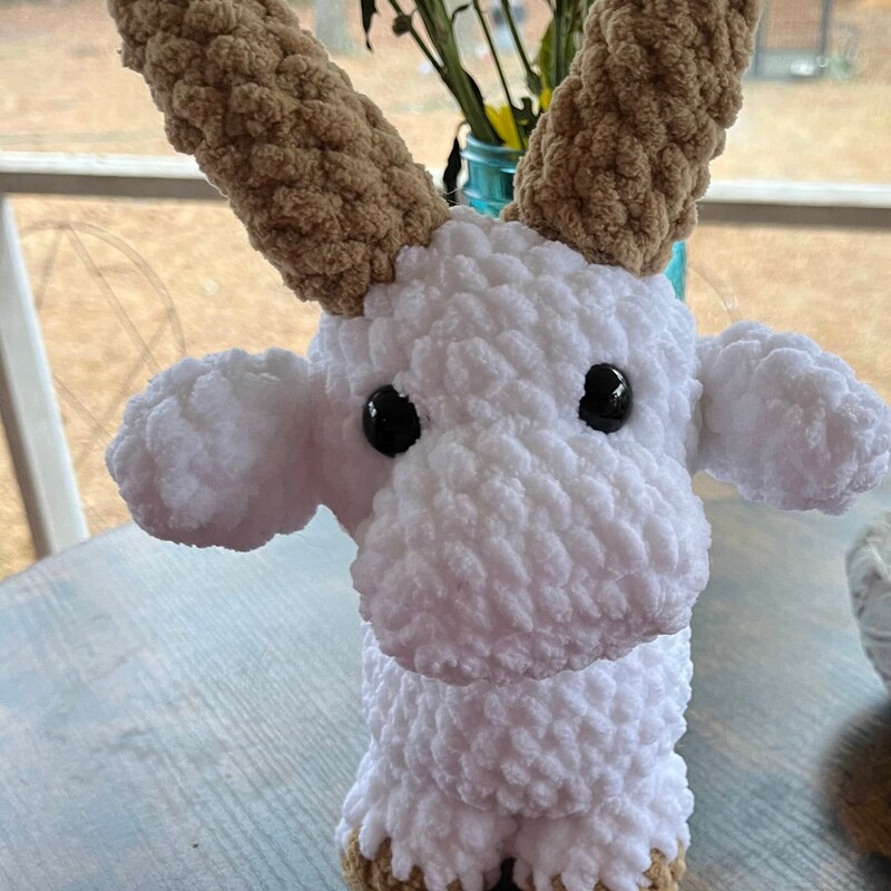 Crochet Goat - Etsy