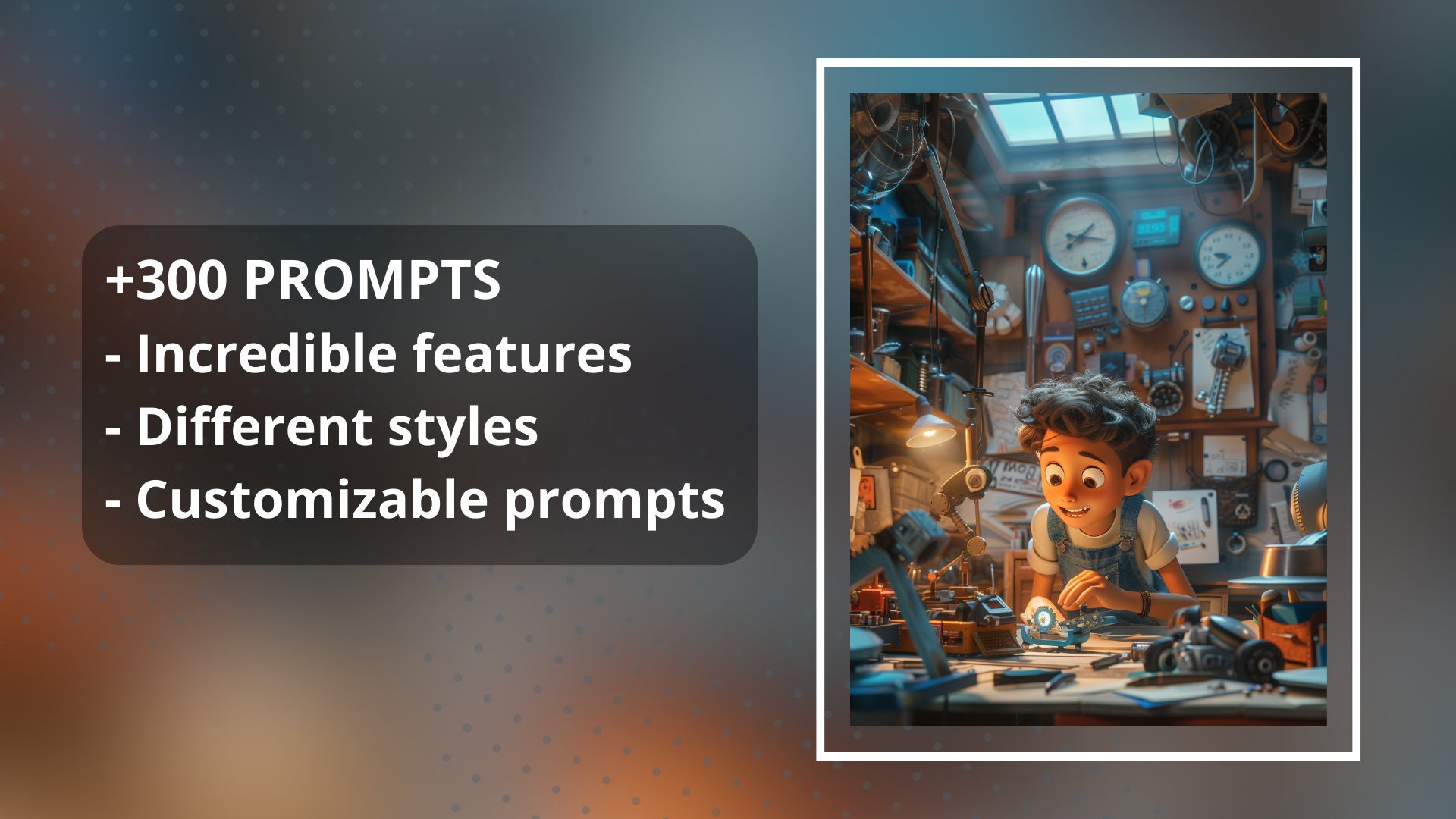 Midjourney Pixar Cartoon Style Prompts, Prompts for Pixar Character ...