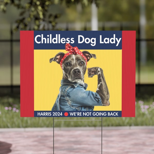 Dog Campaign Yard Sign - Etsy