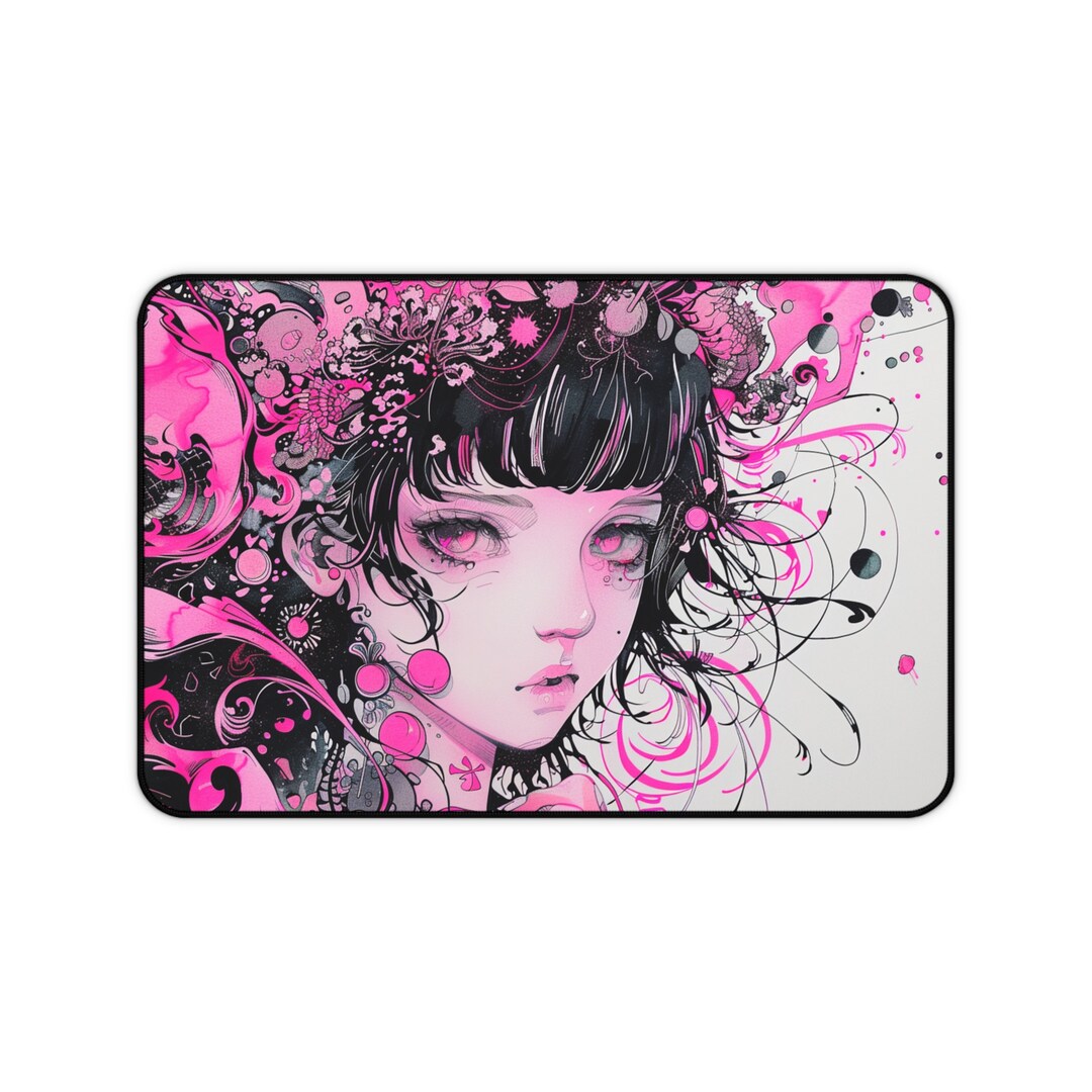 Gorgeous Anime Desk Mat Cubicle Decor Manga Desk Mat Cute Office Desk ...