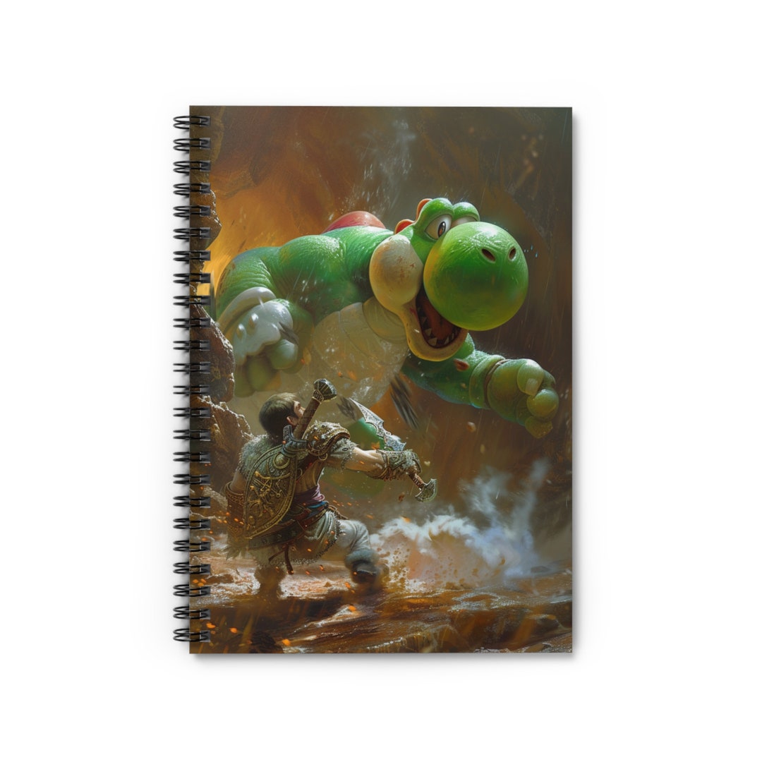 Hilarious 'yushi' Dnd Parody Art Spiral Notebook Rpg Journal Campaign ...