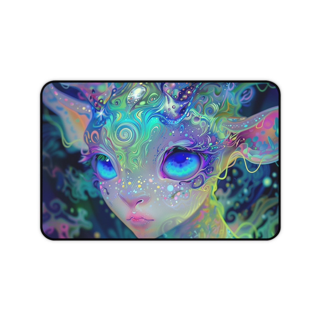 Gorgeous Anime Desk Mat Cubicle Decor Manga Desk Mat Cute Office Desk ...