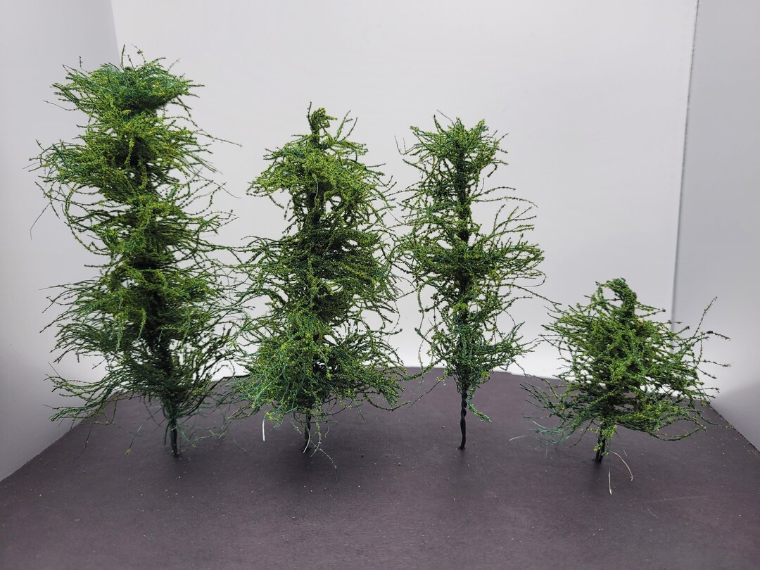 Model Fir Trees 12pc Set. 1/87 Scale. - Etsy