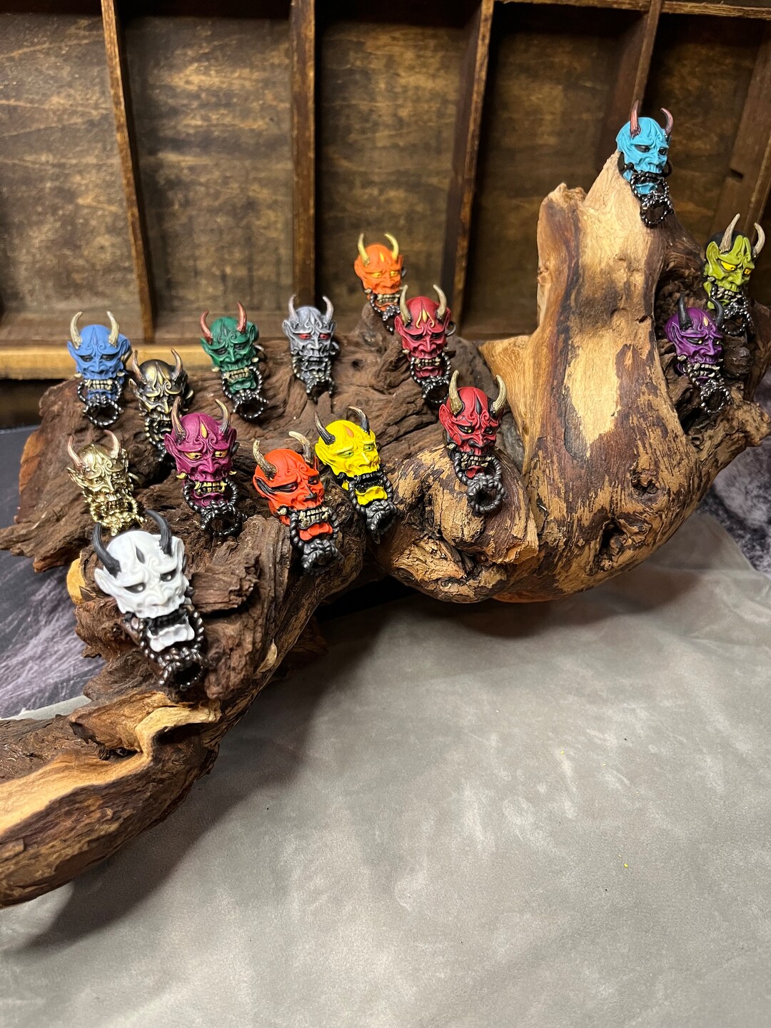 Hannyaput Oni EDC Beads - Etsy