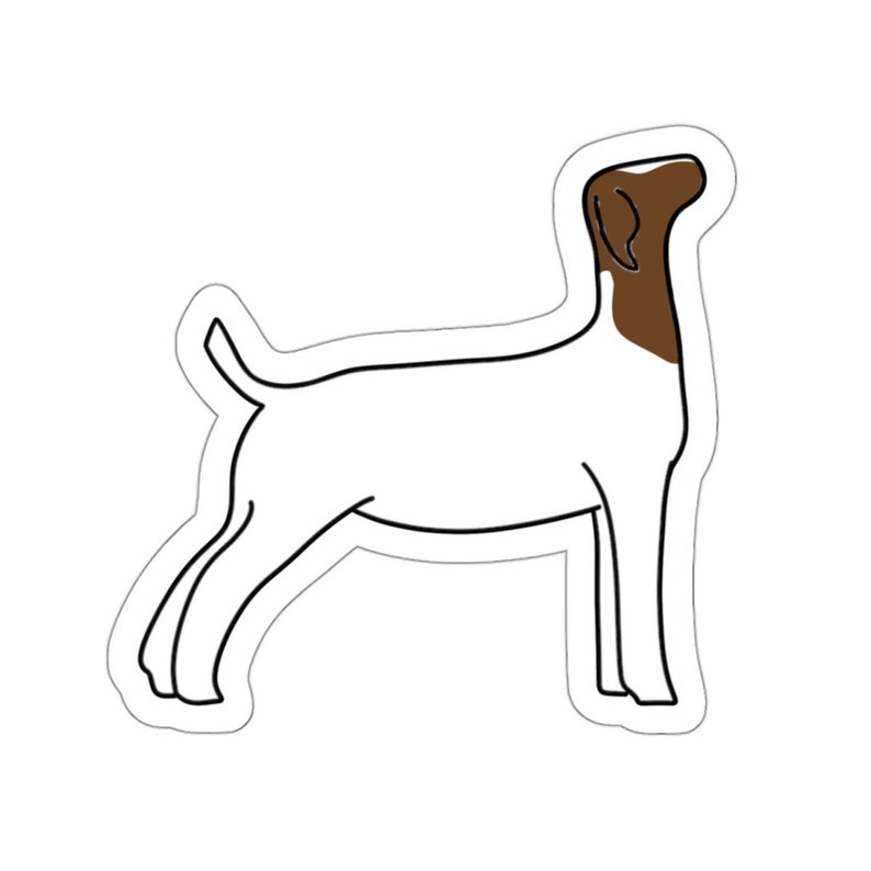 Market Goat Sticker Stock Show, Western, Livestock Sticker - Etsy