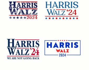 4 File Kamala Harris Tim Walz Waltz Png - Etsy