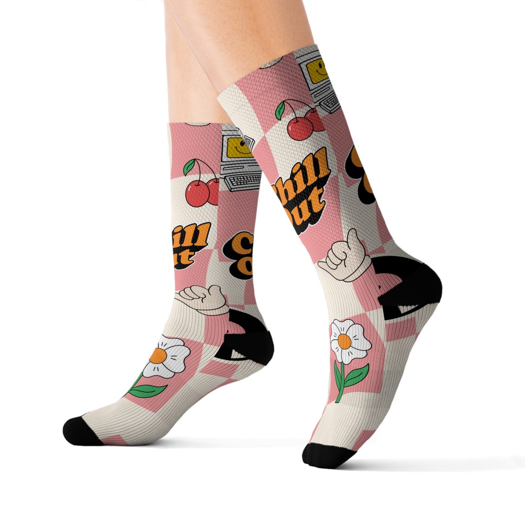 Cozy Collection Stylish Patterned Socks, Patterned Socks, Fun ...