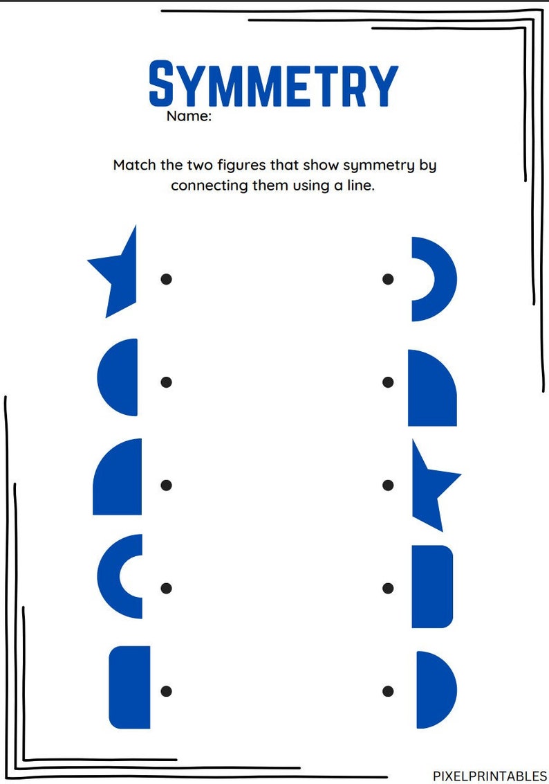 Symmetry Match! - Etsy