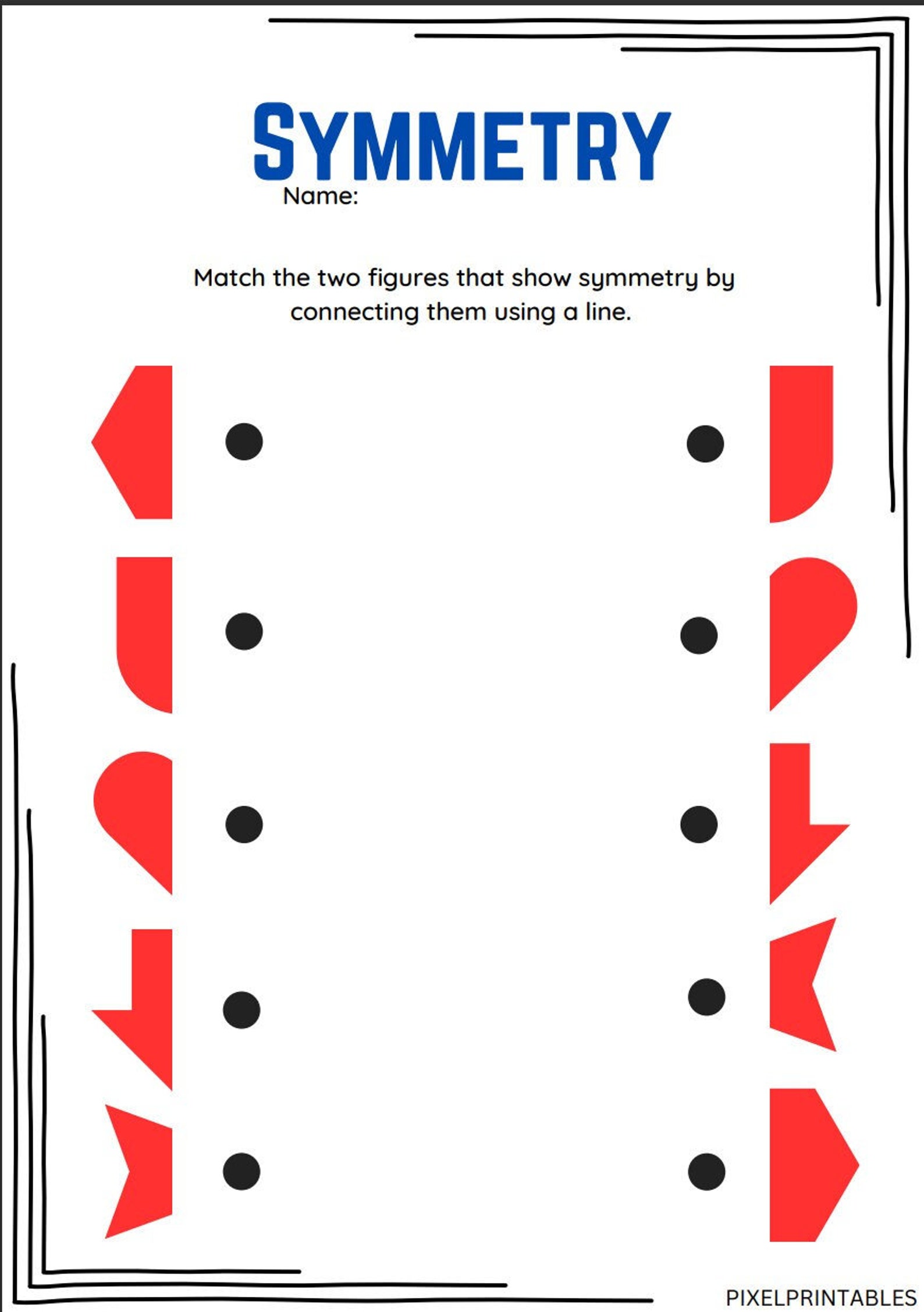 Symmetry Match - Etsy