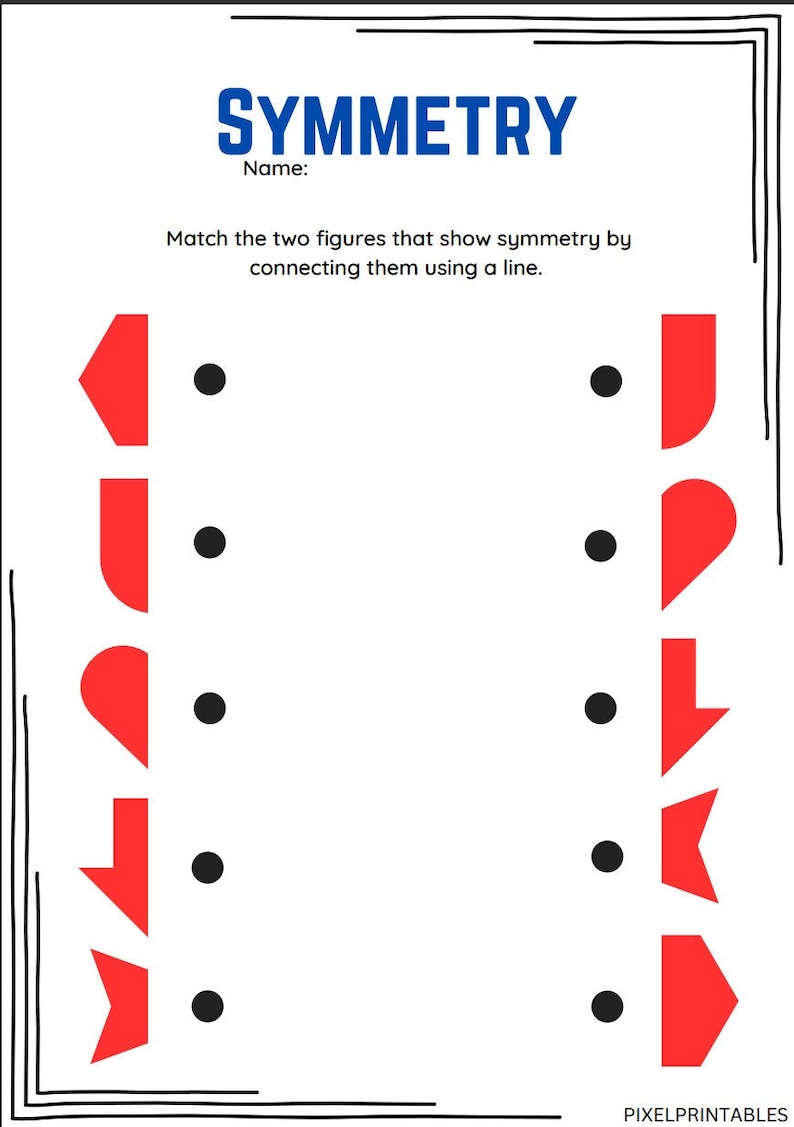 Symmetry Match - Etsy