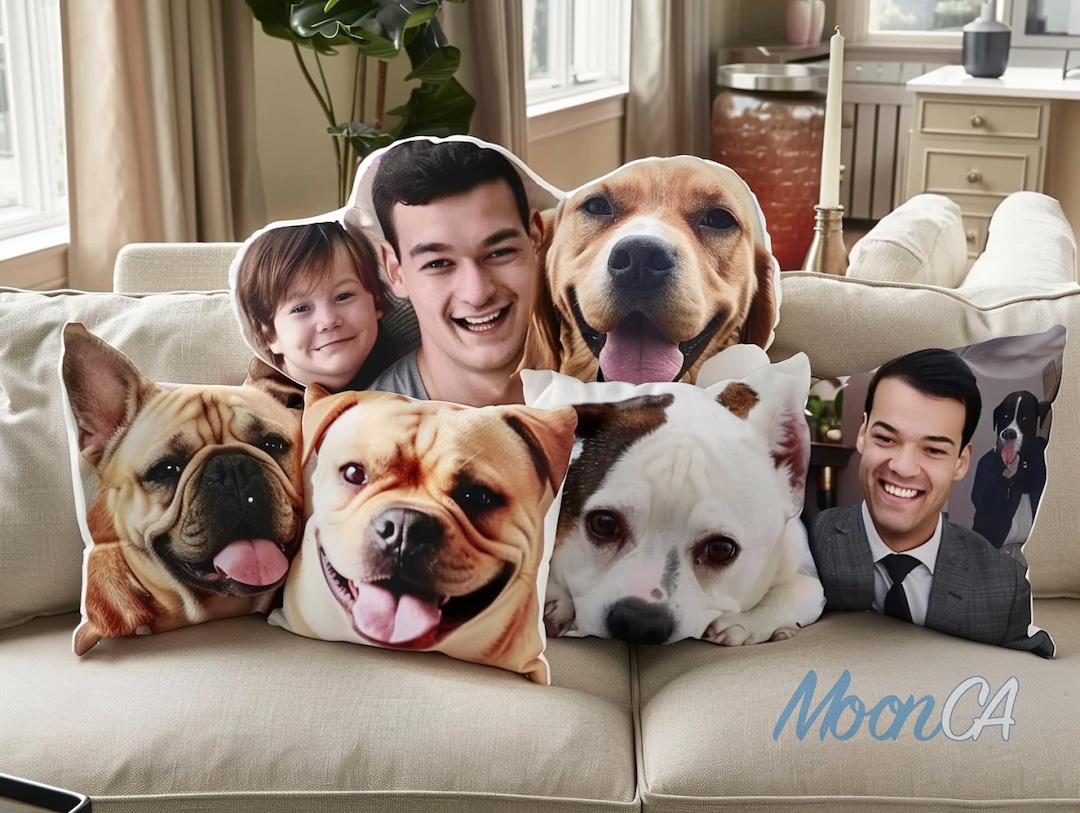 Custom Ugly Pillows for Kids, Custom Son Daughter Photo Pillows, Best ...