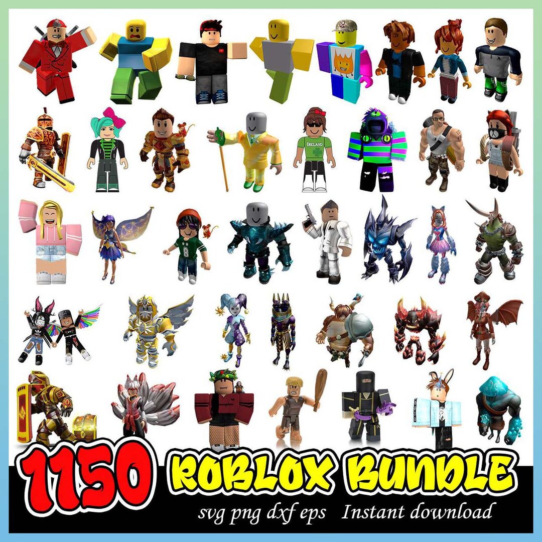 Roblox Bundle Svg, Roblox Svg Bundle, Roblox Font, Roblox Svg, Roblox, Archivos Svg para Cricut ...
