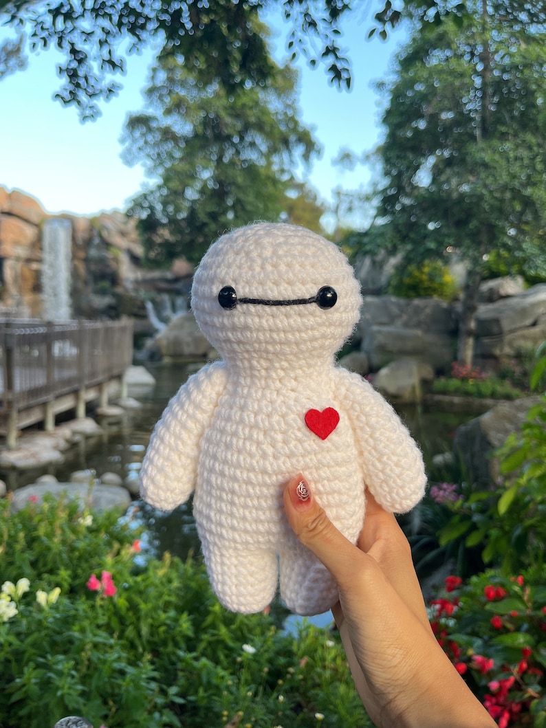 Baymax (big Hero 6) Crochet Plushie - Etsy