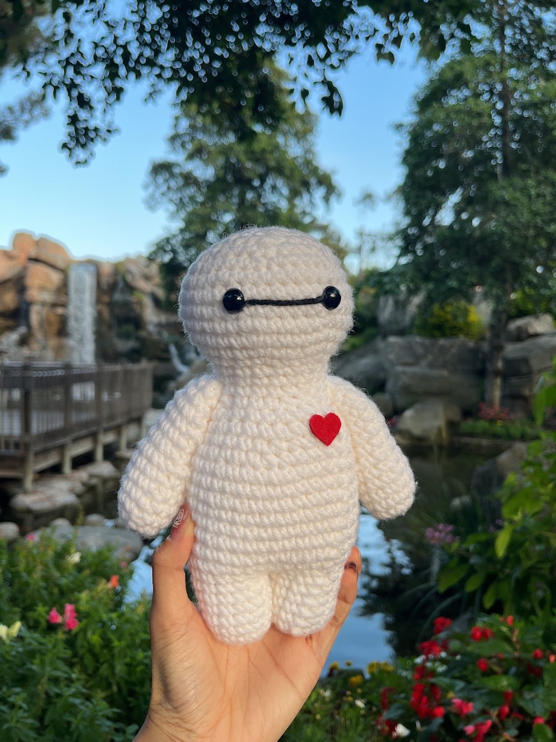 Baymax (big Hero 6) Crochet Plushie - Etsy
