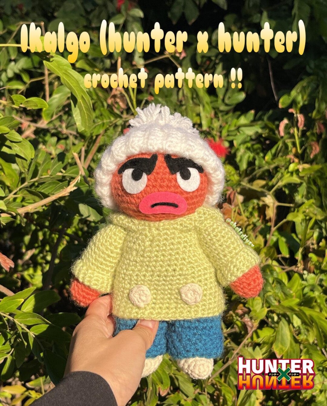 Ikalgo (hunter X Hunter) Crochet Pattern - Etsy