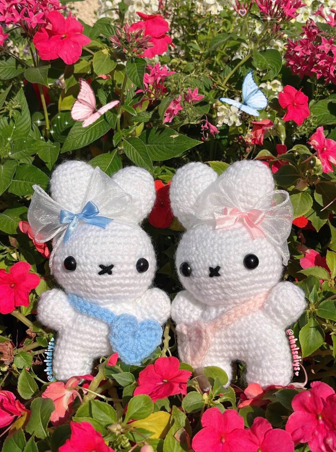 Miffy Crochet Plushie (matching Barbie as the Princess and the Pauper ...