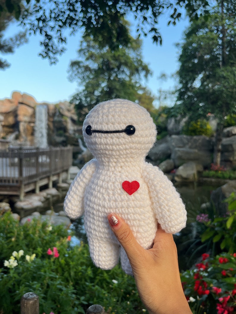 Baymax (big Hero 6) Crochet Plushie - Etsy