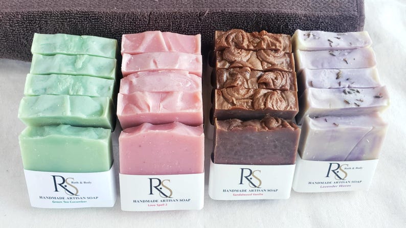 20 Handmade Soap Collection 1 - Etsy