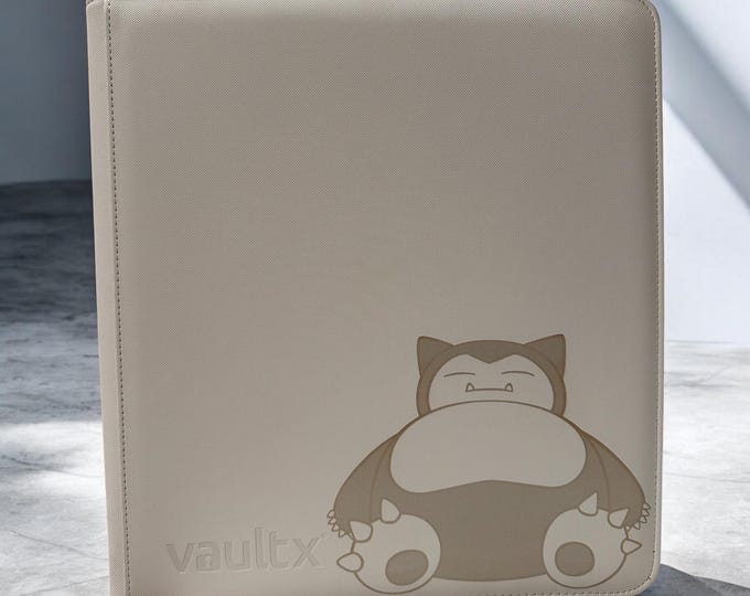 Snorlax Vault X Binder (12 Pocket/480 Side-loaded Slots) - Etsy