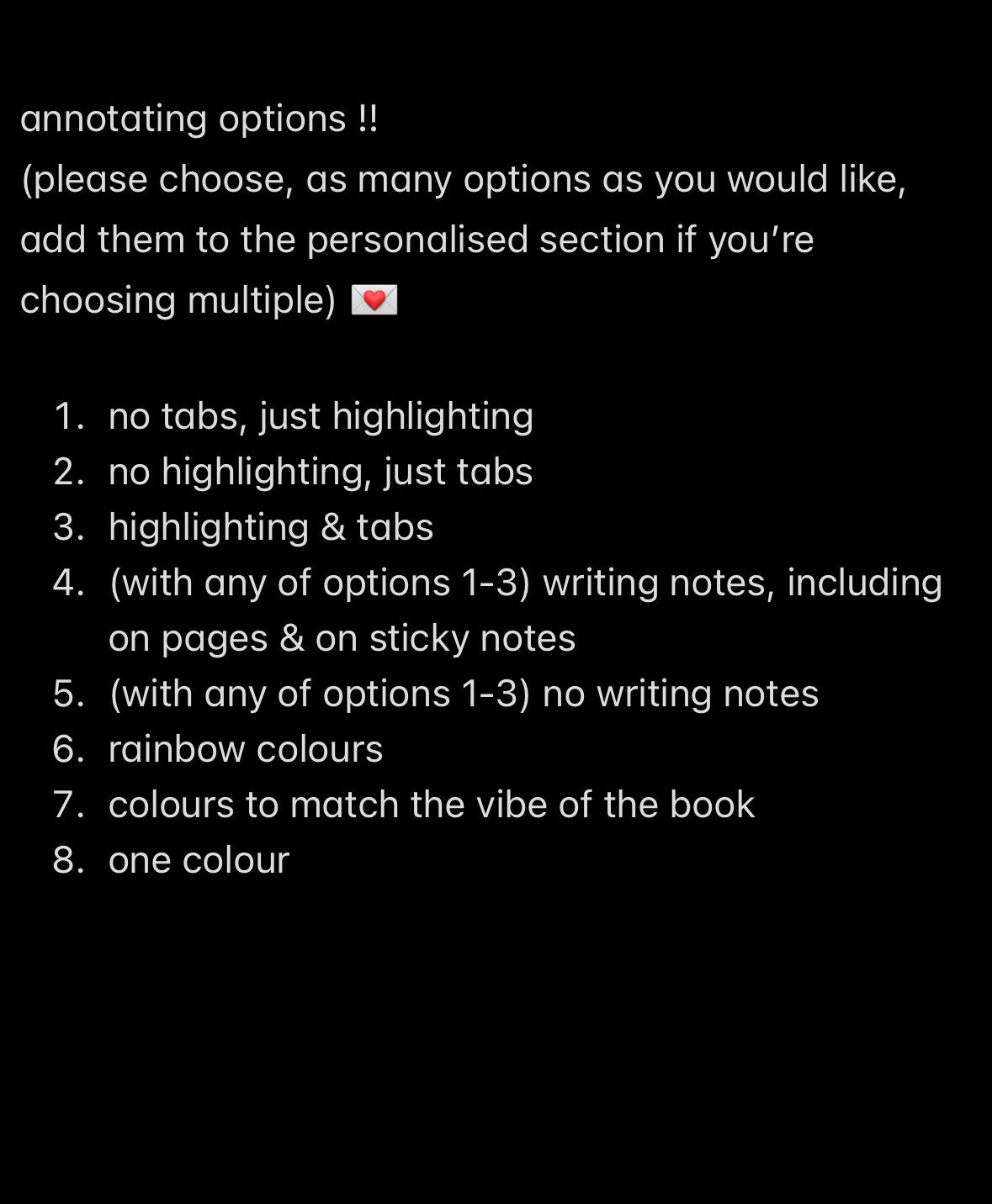 Custom Book Annotations - Etsy