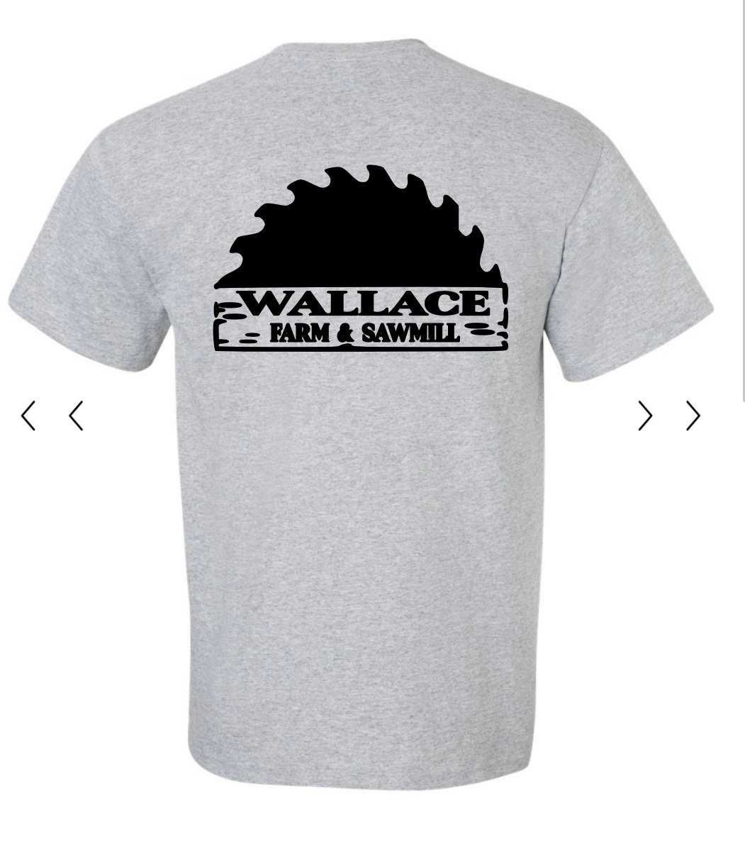 Wallace Farm and Sawmill T Shirt - Etsy