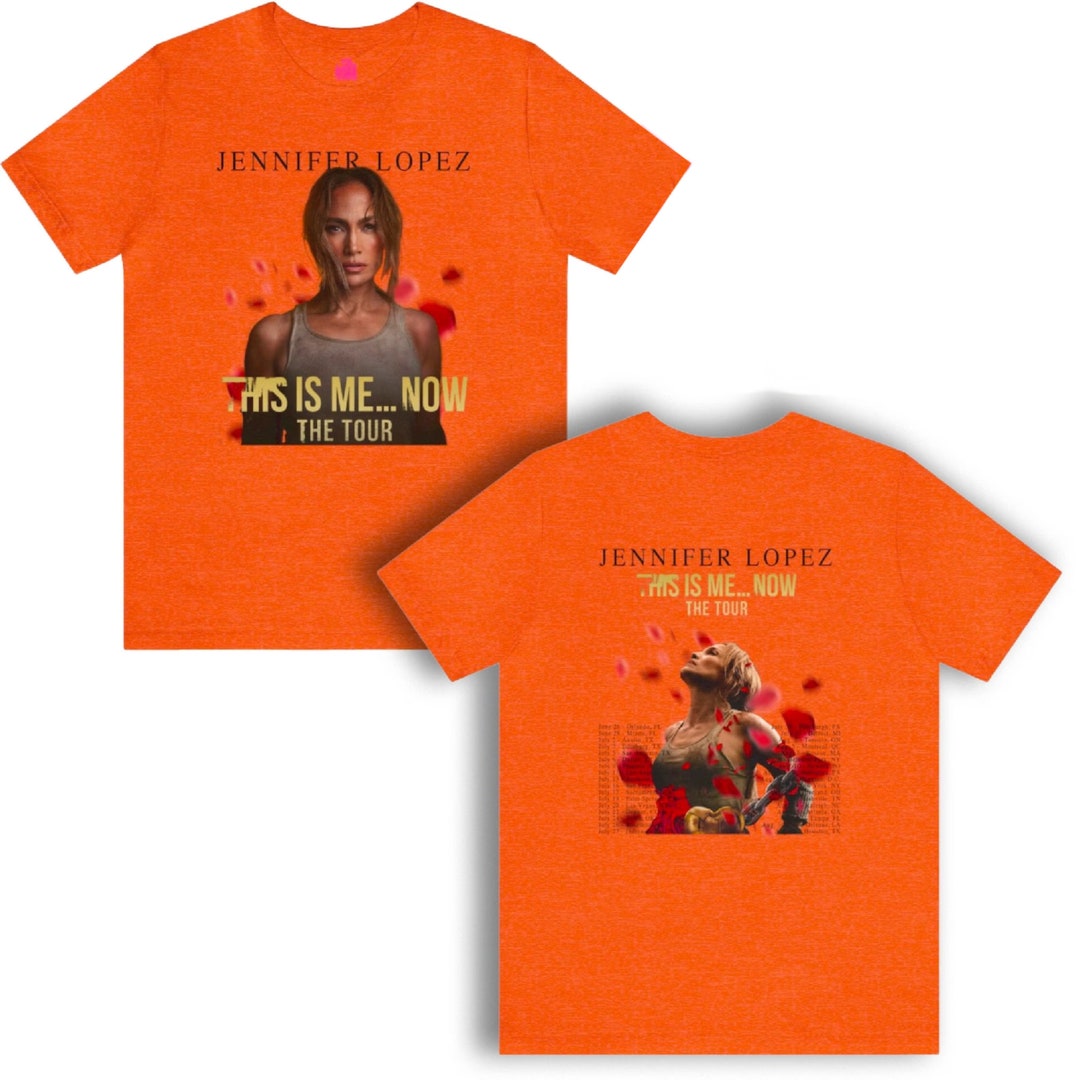 This is Me...now TOUR jennifer Lopez 2024 Shirt 1681337805 - Etsy