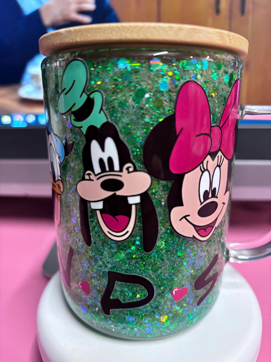 Snow Globe Cup, Snow Globe Tumbler With Bamboo Lid and Straw, Snow ...