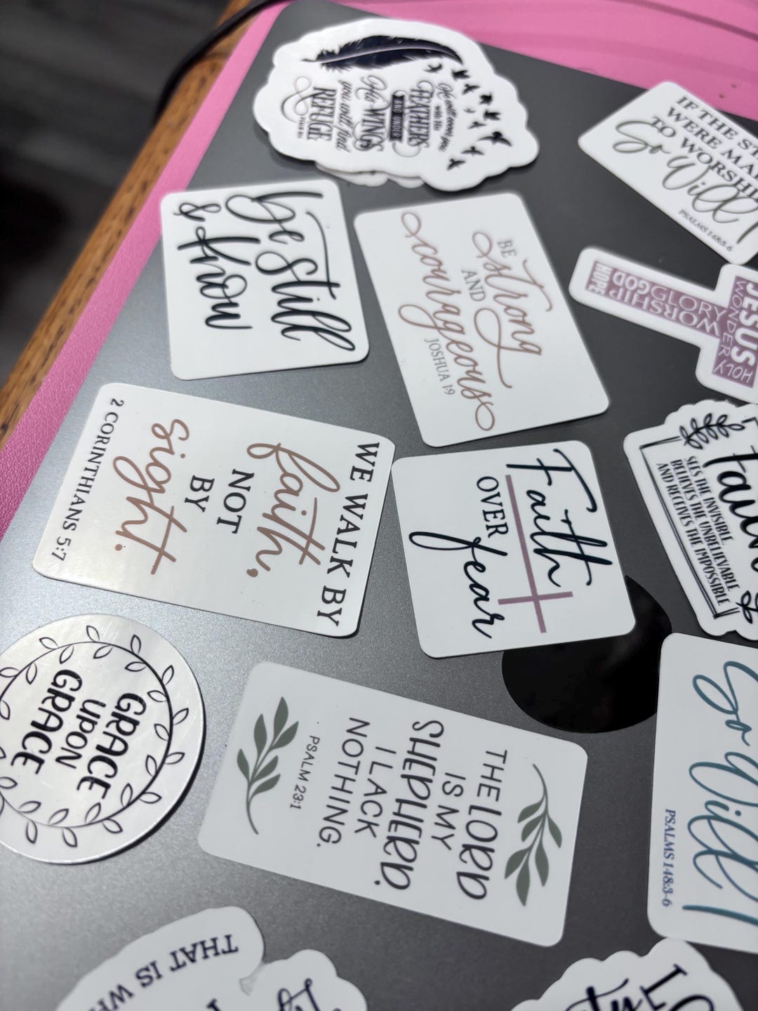 Faith Based Stickers, Faith Over Fear, Christian Quotes, Bible Verses ...