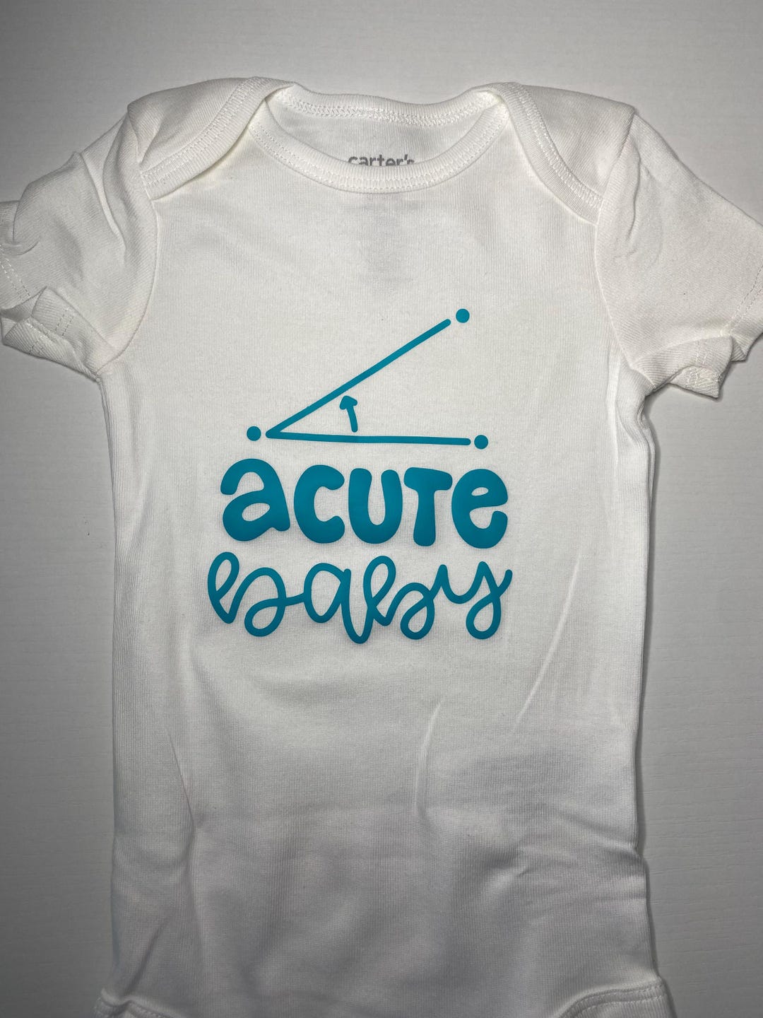 Baby Onesie (acute Baby) Math Onesie - Etsy