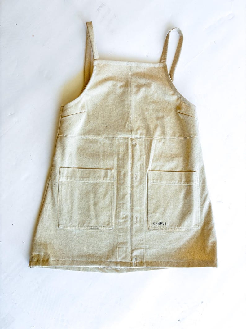 Upcycled Workwear Dress Sewing Pattern: Beginner-friendly DIY (PDF ...