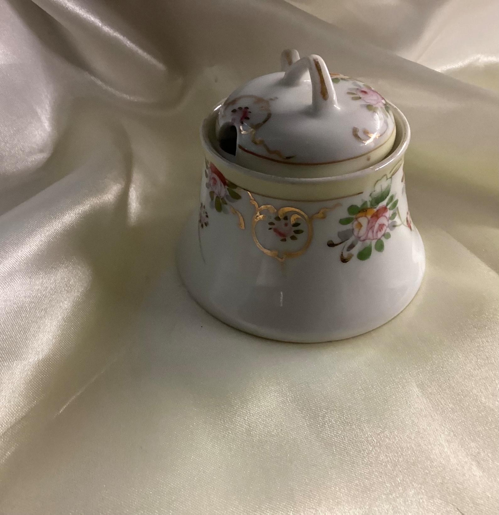 Meito Hand-painted Vintage Floral China Pattern Salt Cellar - Etsy