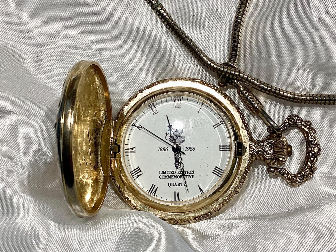 Statue of Liberty Centennial Commemorative Pocket Watch. Not Working ...