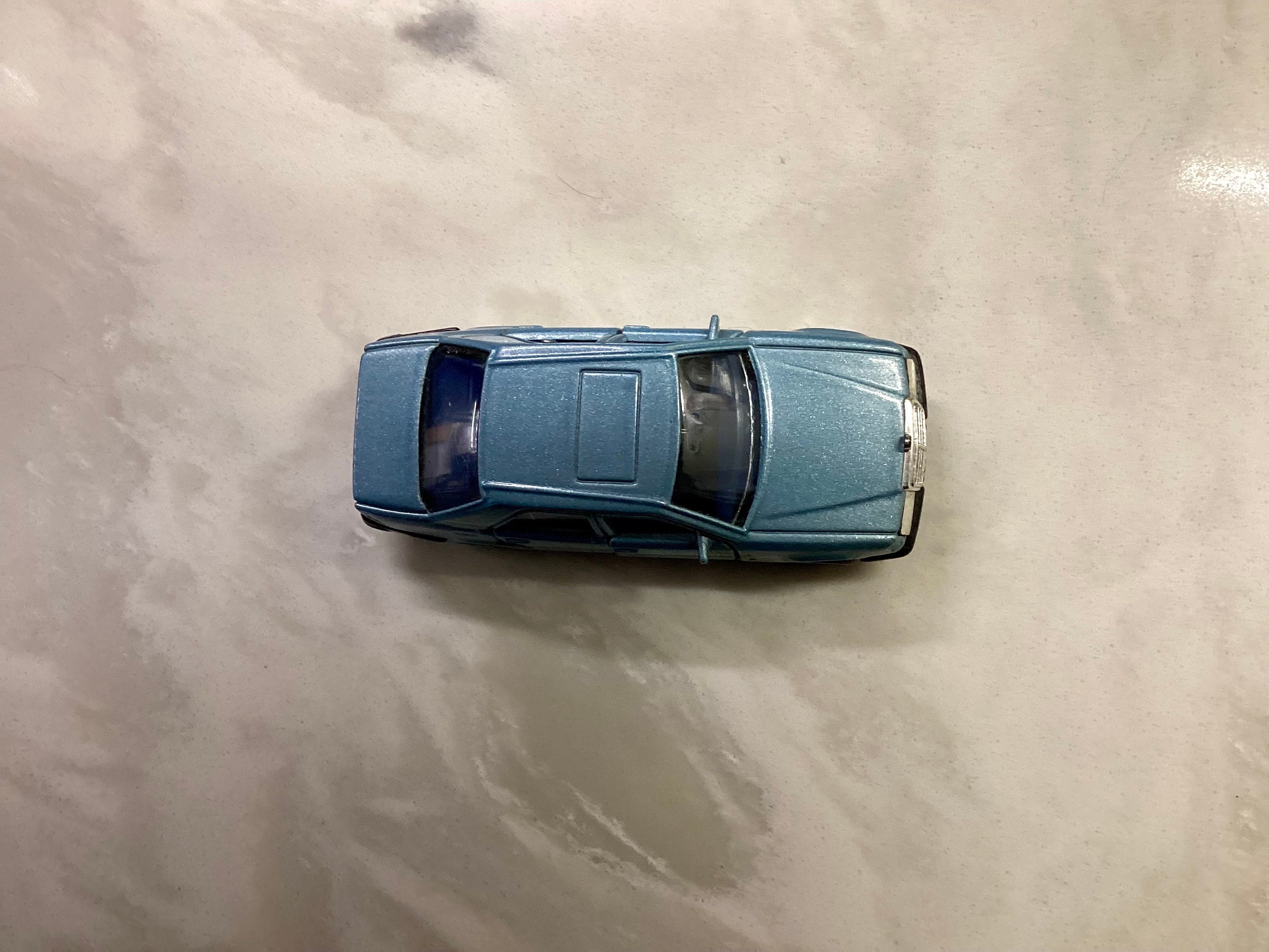 Matchbox Mercedes Benz 300E Light Blue With Hood Ornament Diecast Car ...