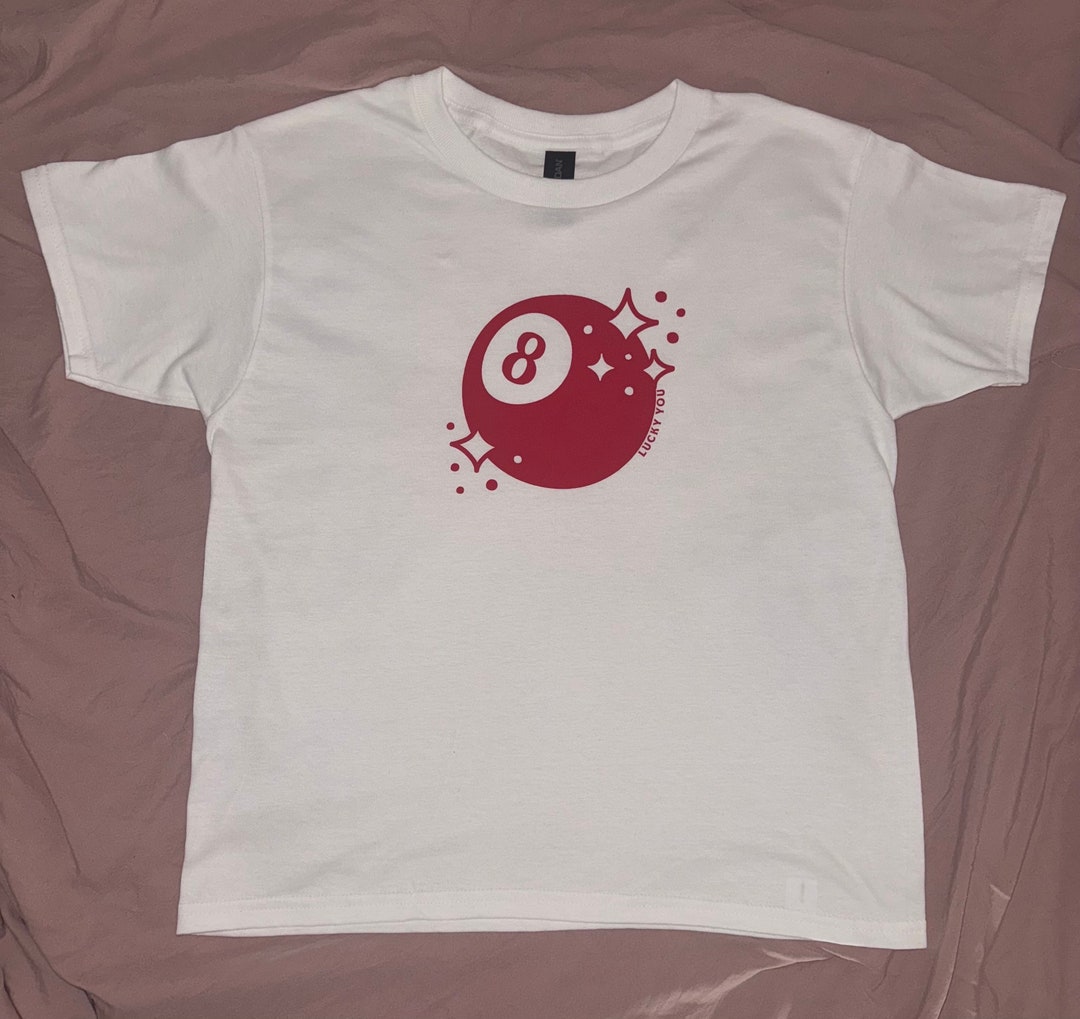 Lucky 8 Ball Baby Tee - Etsy