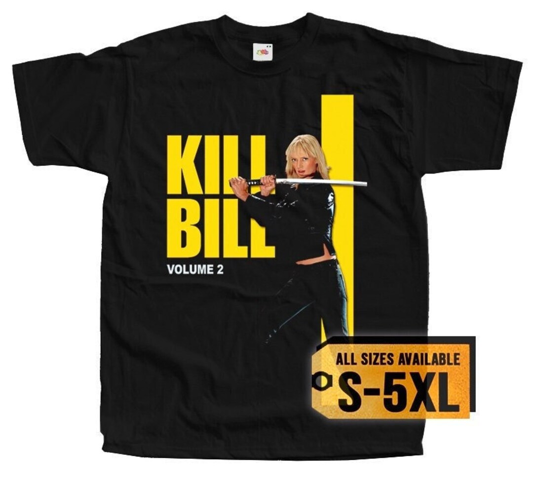 Kill Bill V5 Poster Men T Shirt All Sizes S-5XL - Etsy