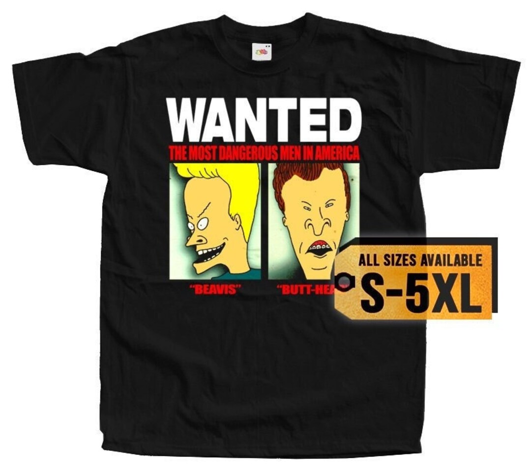 Beavis and Butt-head V1 Poster Men T Shirt All Sizes S-5XL - Etsy
