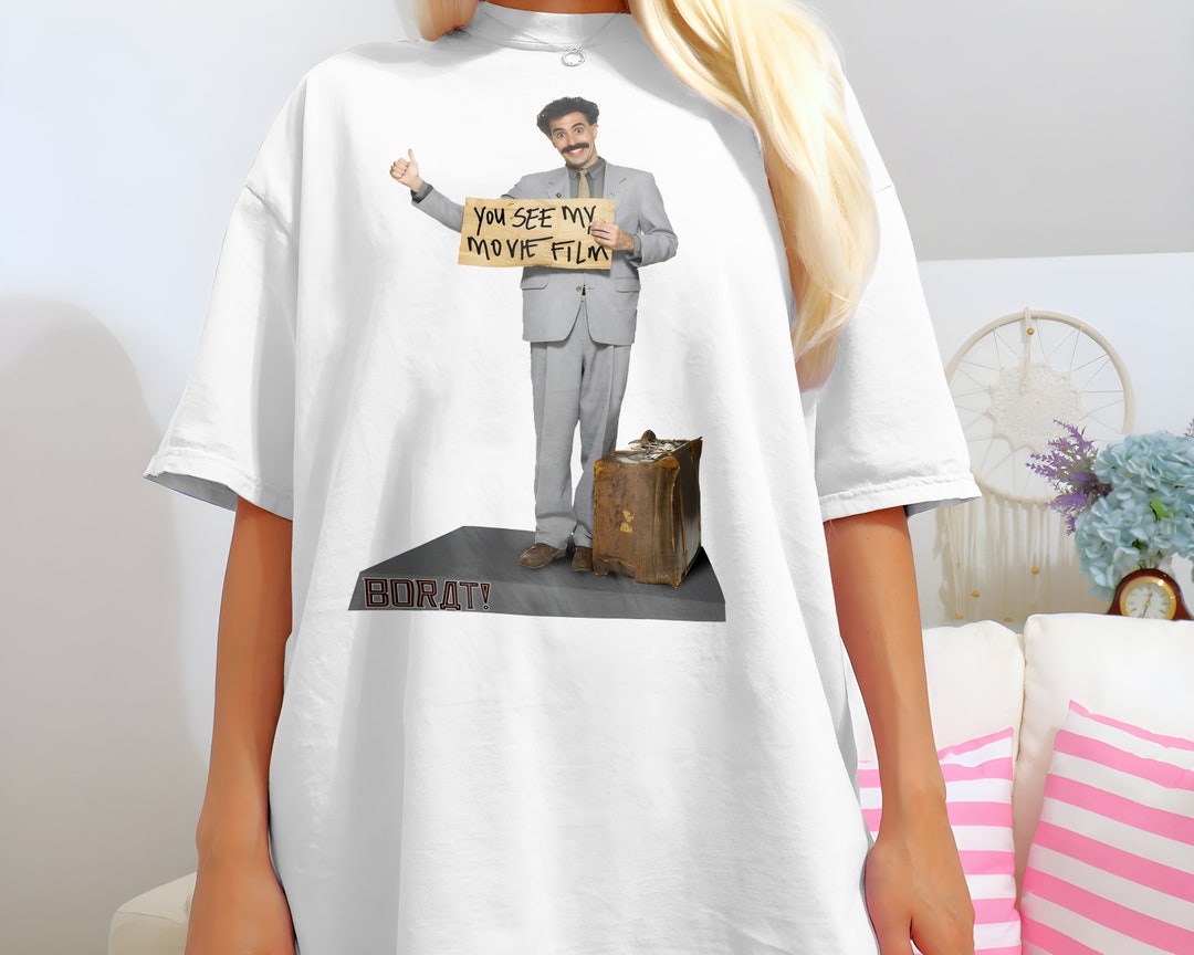 Borat V8 Movie Poster Classic Movie Unisex T Shirt All Sizes S-5XL - Etsy
