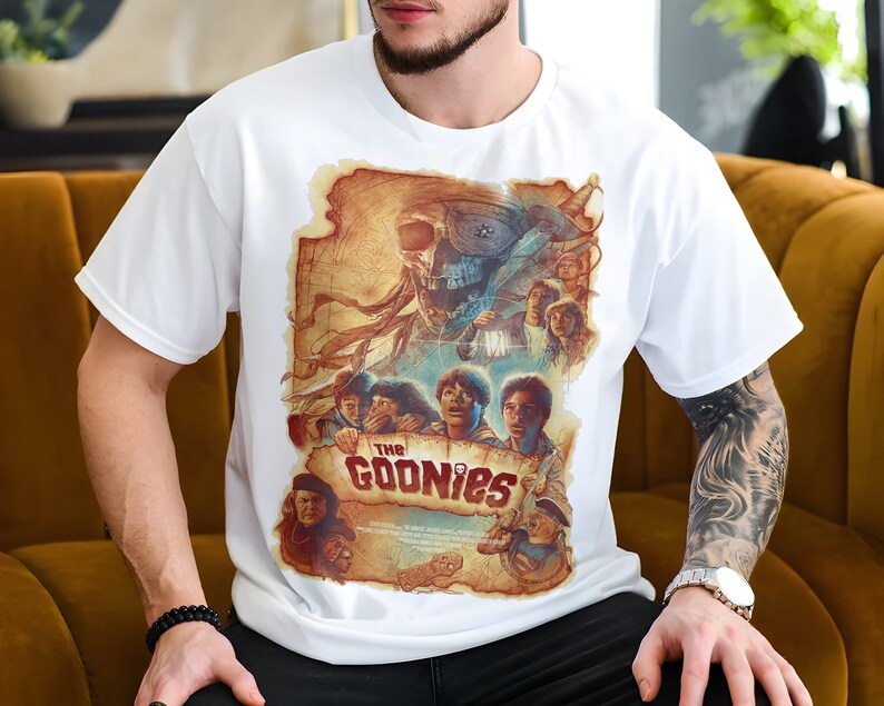 The Goonies V1 Movie Poster Classic Movie Unisex T Shirt All Sizes S ...