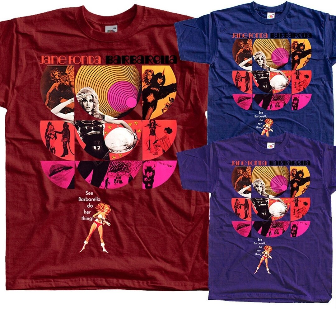 Barbarella V7 Poster Men T Shirt All Sizes S-5XL - Etsy