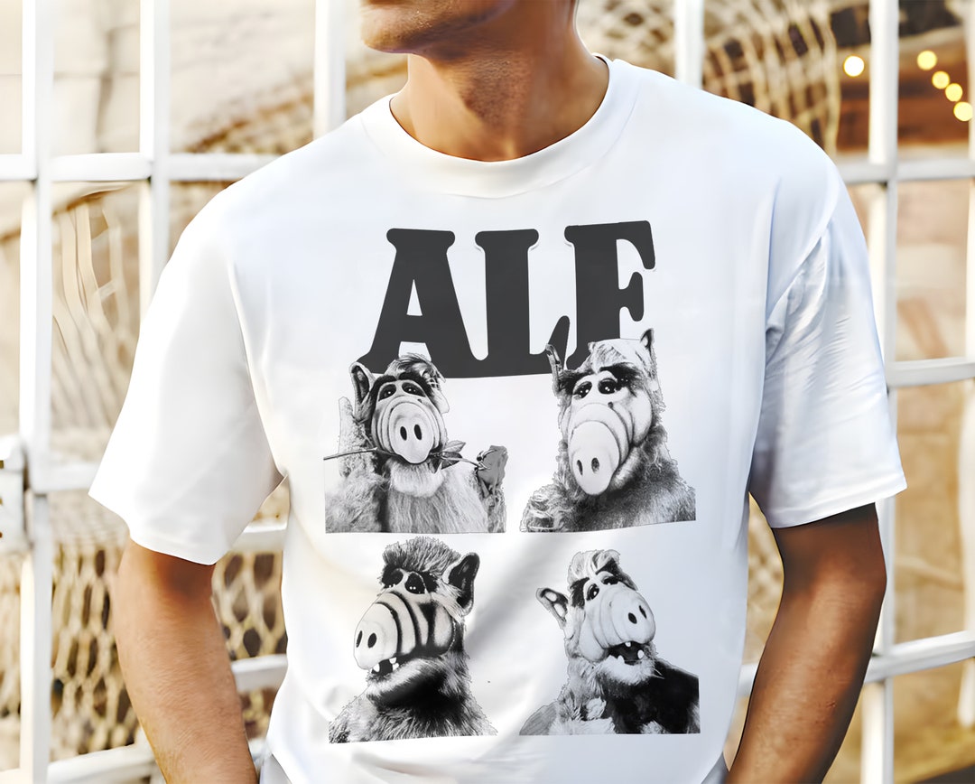 Alf V8 Movie Poster Classic Movie Unisex T Shirt All Sizes S-5XL - Etsy