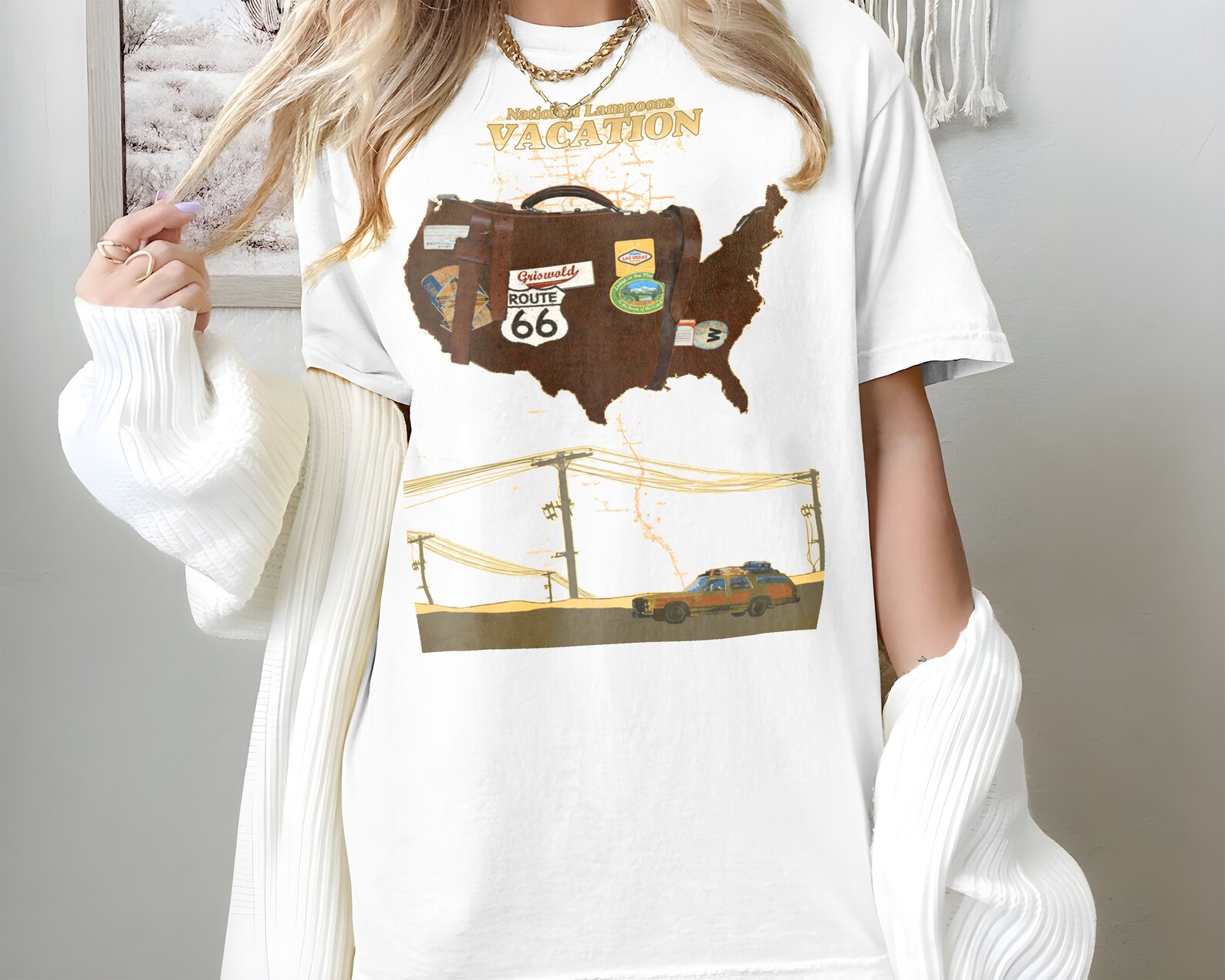 National Lampoon's Vacation V1 Movie Poster Classic Movie Unisex T ...