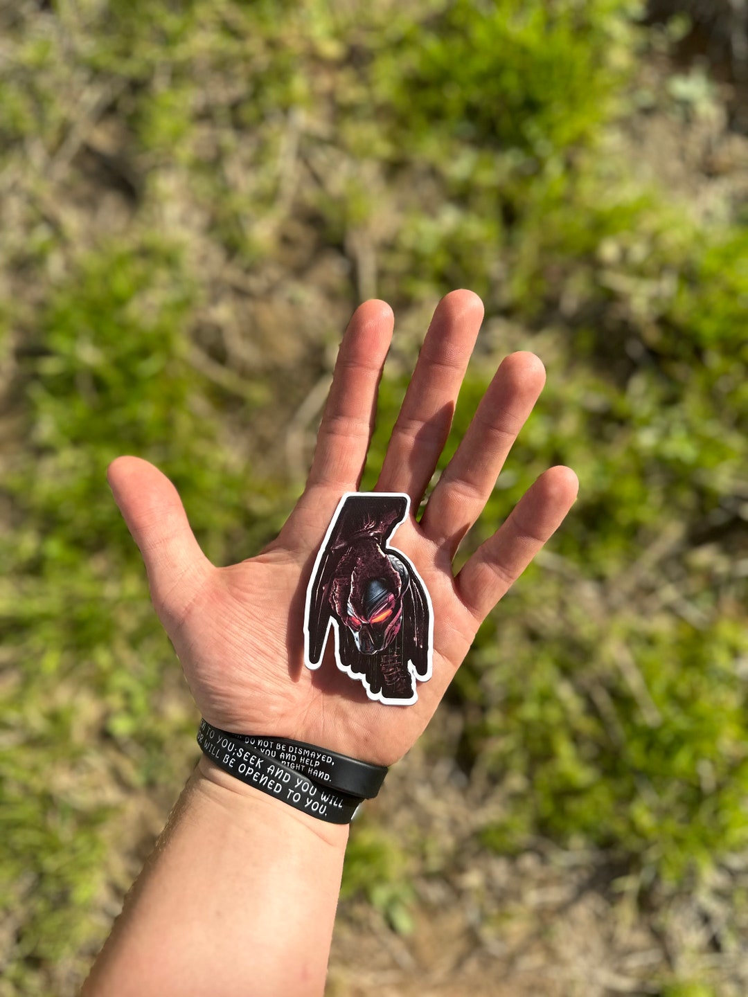 Hunter | Predator | Spinal Cord | Sticker | Laminated | Dishwasher Safe ...