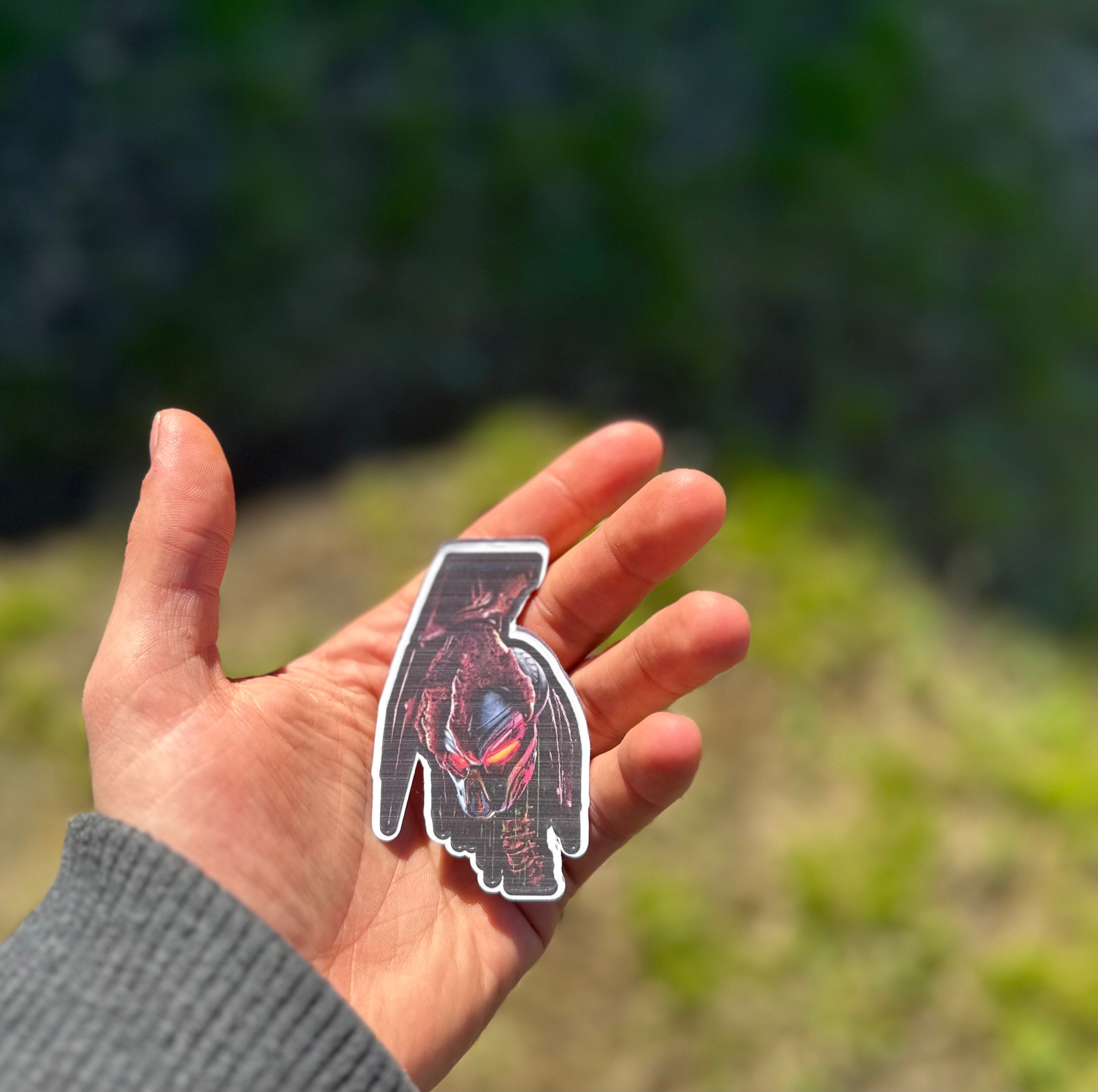 Hunter Predator Spinal Cord Sticker - Etsy